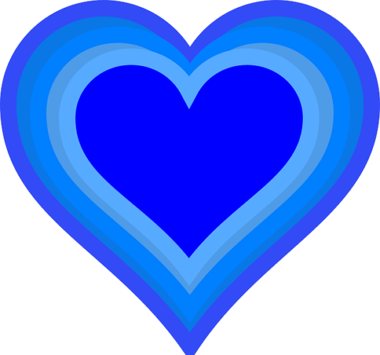 Emoji de corazón azul - 💙 - ♡corazonsimbolo.es