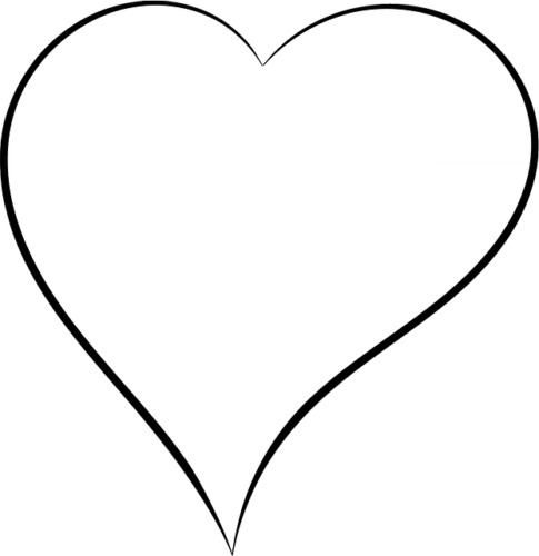 Emoji de corazón blanco - ♡ - ♡corazonsimbolo.es